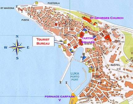 Piran - Information by Location