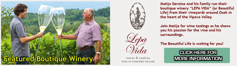 Wine Regions of Slovenia - Vipava Valley - Sloveniaforyou's guide to vino